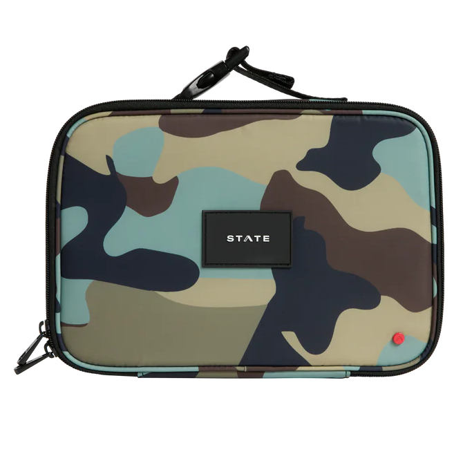 Statebags Rodgers Lunch Box - Nylon | Camo | venees
